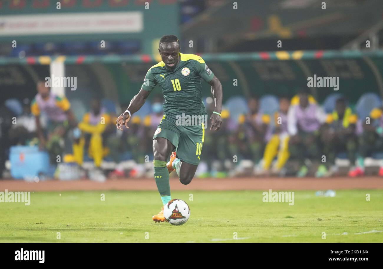 Sadio Mané of Senegal during Senegal versus Equatorial Guinea, African ...