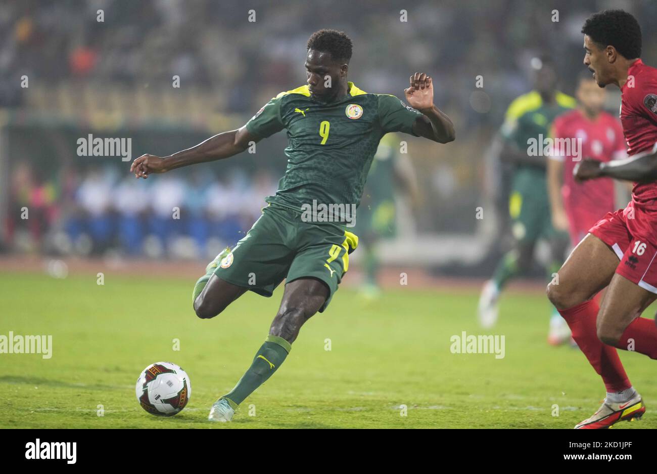 Boulaye Dia of Senegal during Senegal versus Equatorial Guinea, African ...