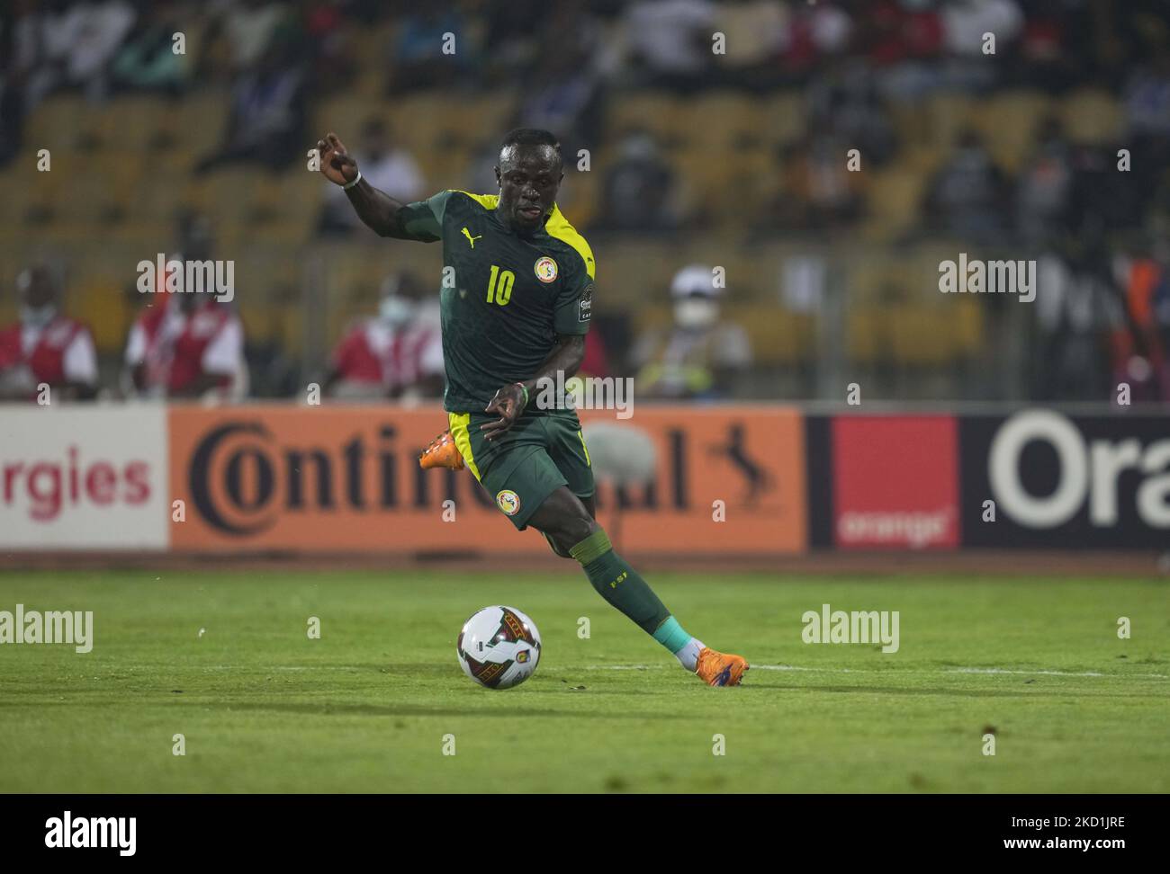 Sadio Mané of Senegal during Senegal versus Equatorial Guinea, African ...