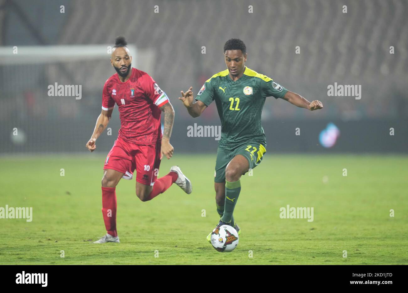 Senegal versus equatorial guinea africa cup of nations hi-res stock ...