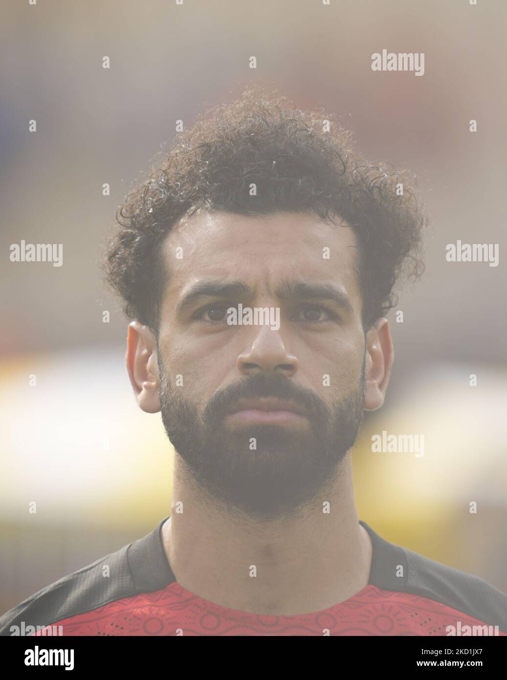 Mohamed Salah (captain) of Egypt during Morocco versus Egypt, African ...