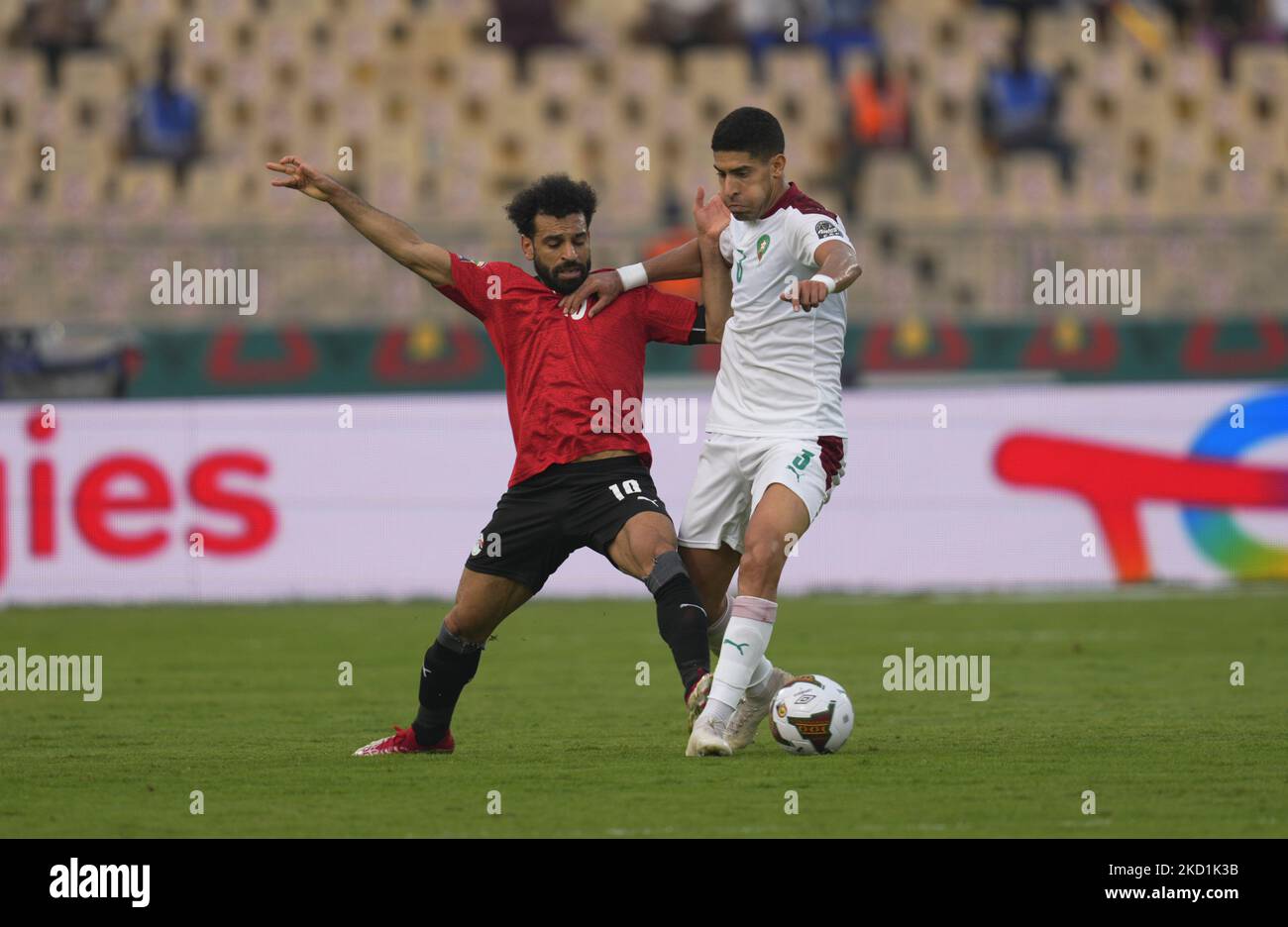 Mohamed Salah (captain) of Egypt during Morocco versus Egypt, African ...
