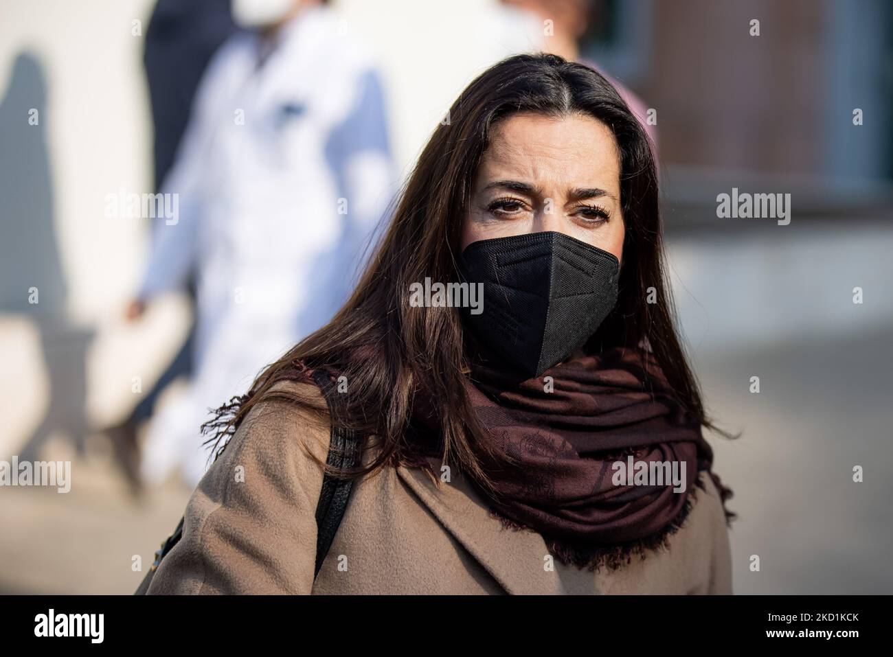 Licia Ronzulli outside the San Raffaele Hospital on January 31, 2022 in ...
