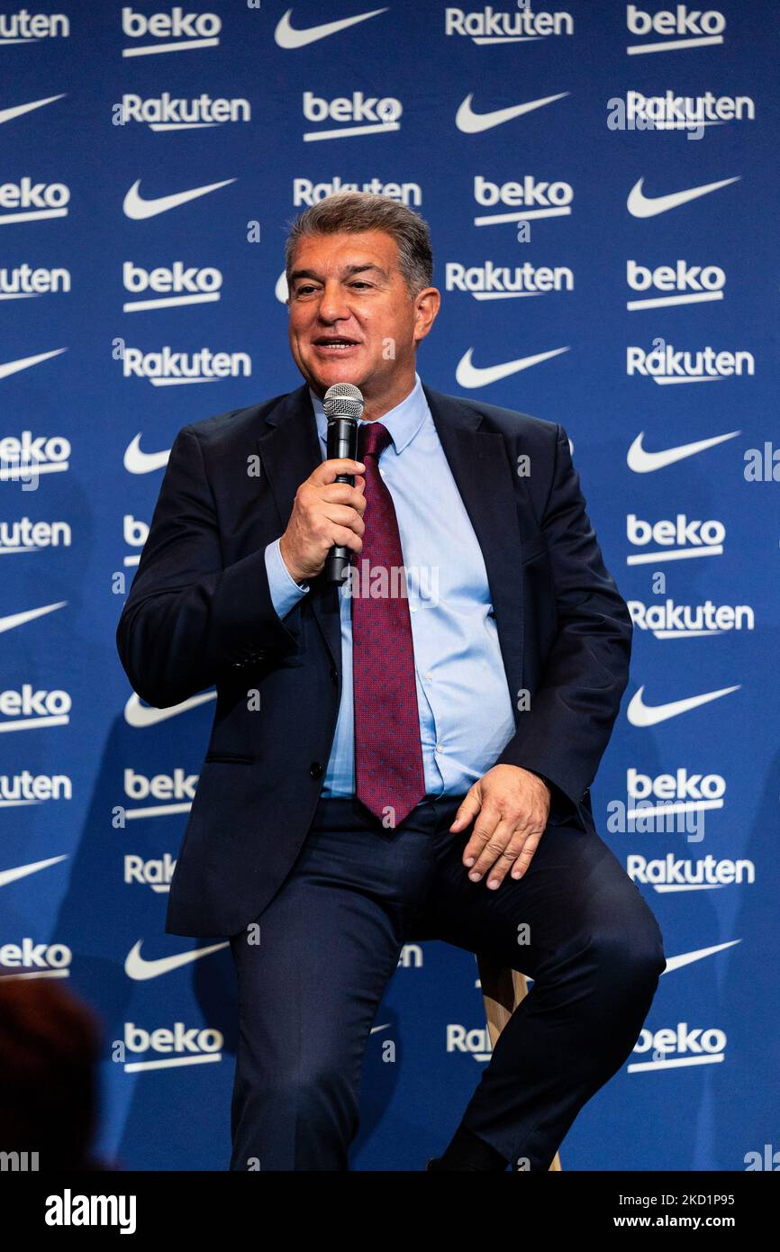 Joan laporta barcelona 2022 hi-res stock photography and images - Alamy