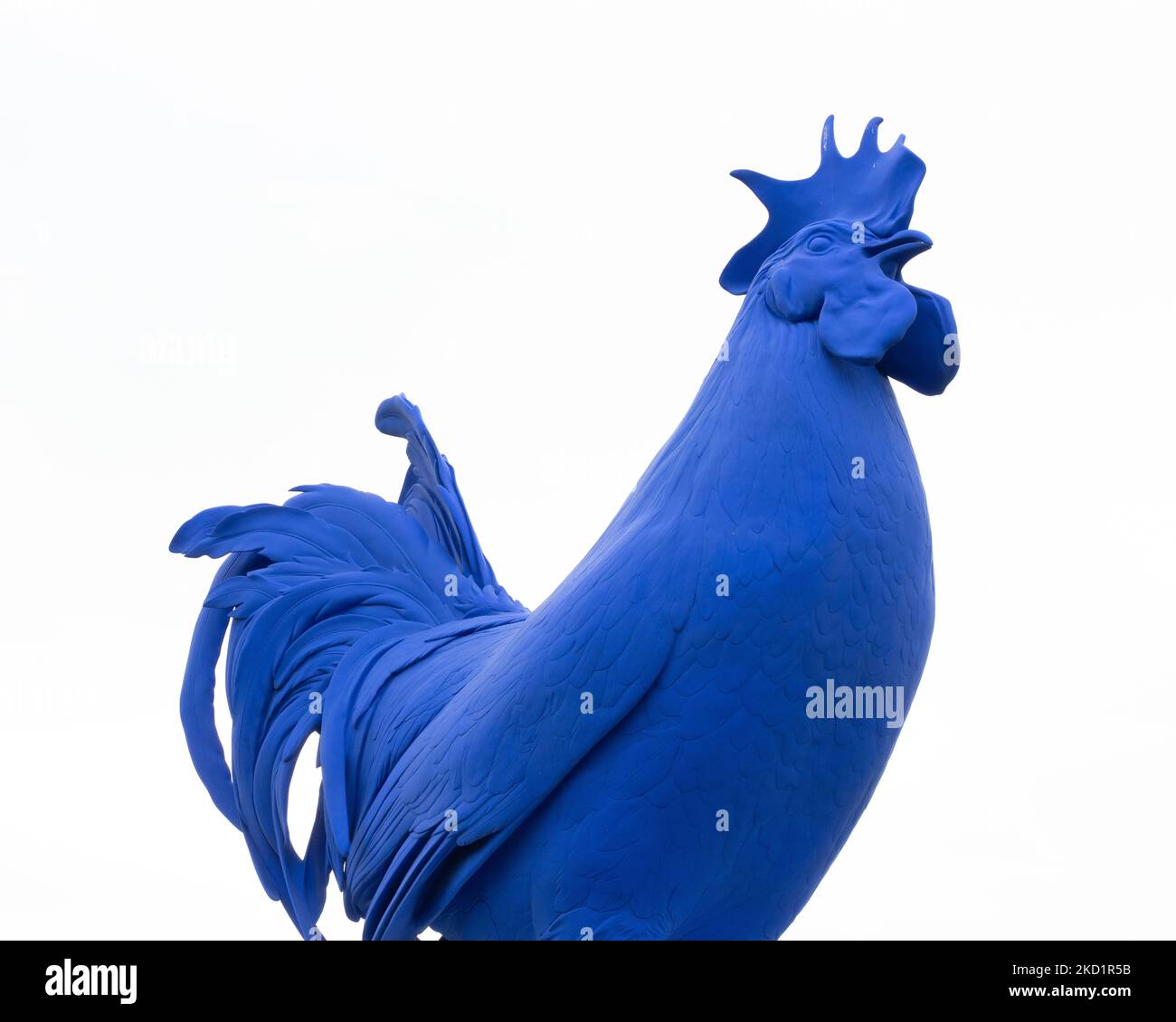 A blue chicken statue in Minnesota Minneapolis Stock Photo - Alamy