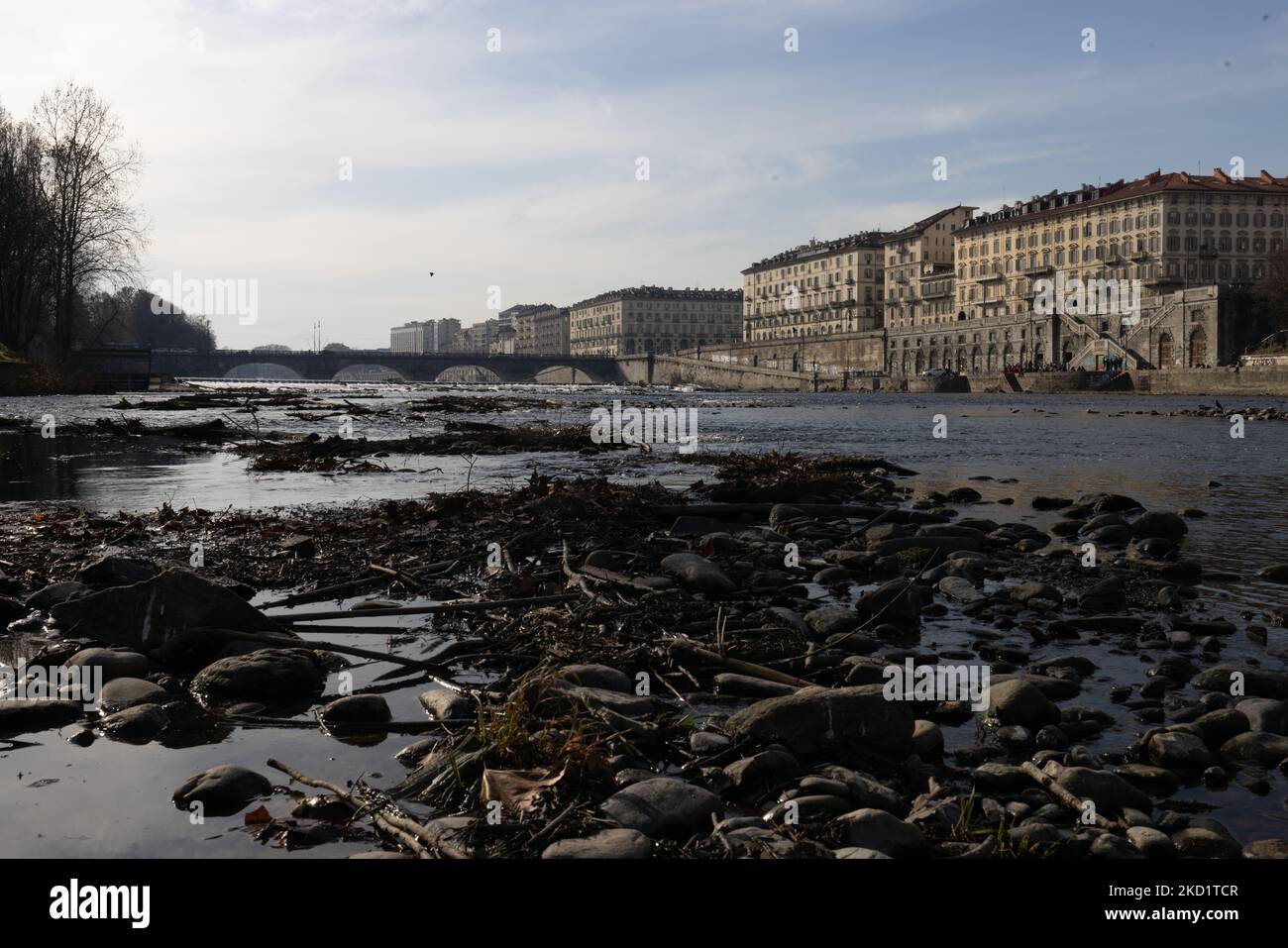 The aridity of the Po river, the longest Italian river, along the part ...