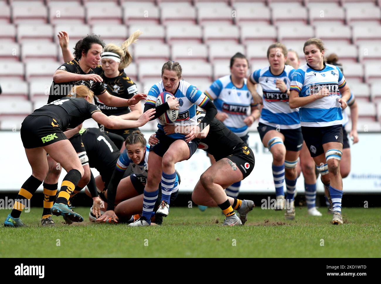 Linzi Taylor of DMP Durham Sharks during the WOMEN'S ALLIANZ PREMIER ...