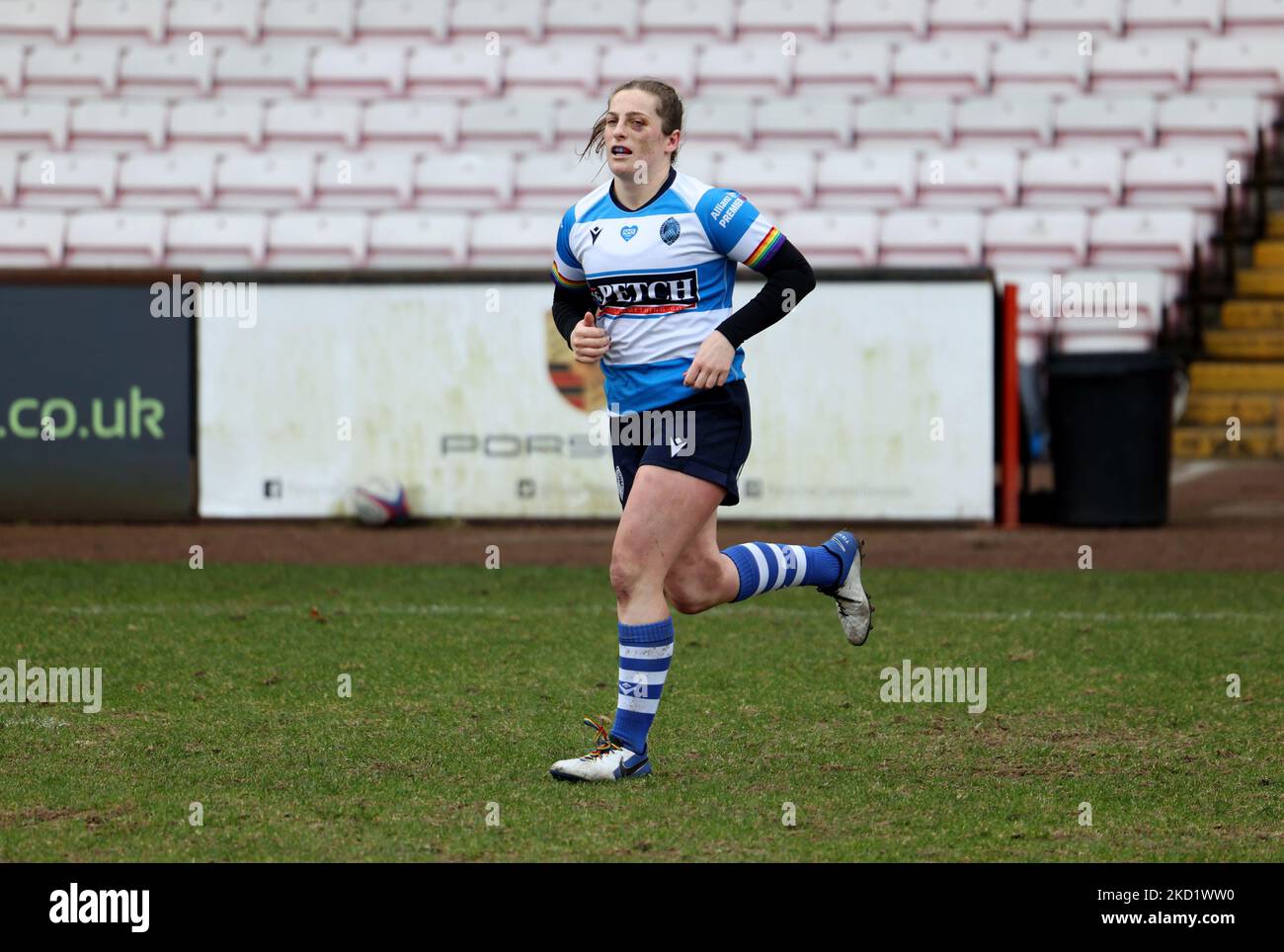 50th appearance for Linzi Taylor of DMP Durham Sharks during the WOMEN ...