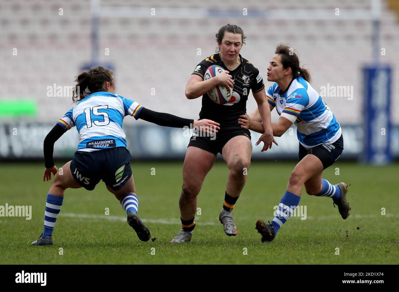 Lauren Torley and Dani Phan of DMP Durham Sharks and Shannon Touhey of ...