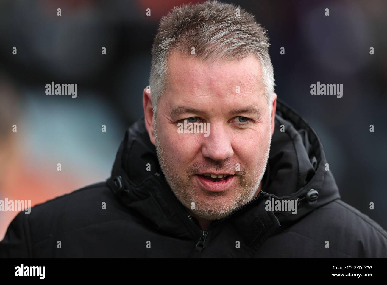 Darren Ferguson, Manager of Peterborough United ahead of the Emirates ...