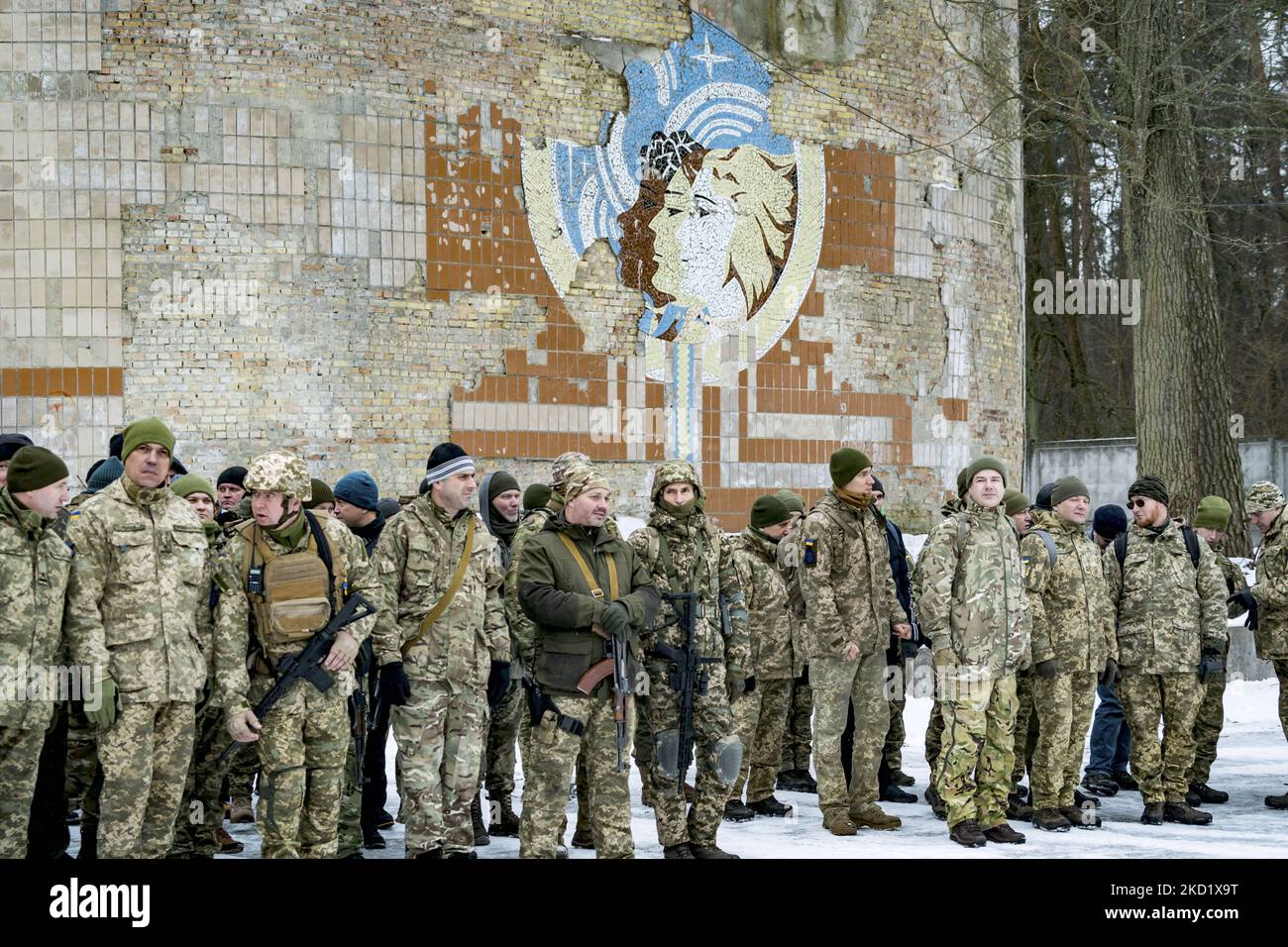 112th territorial defense brigade hi-res stock photography and images ...