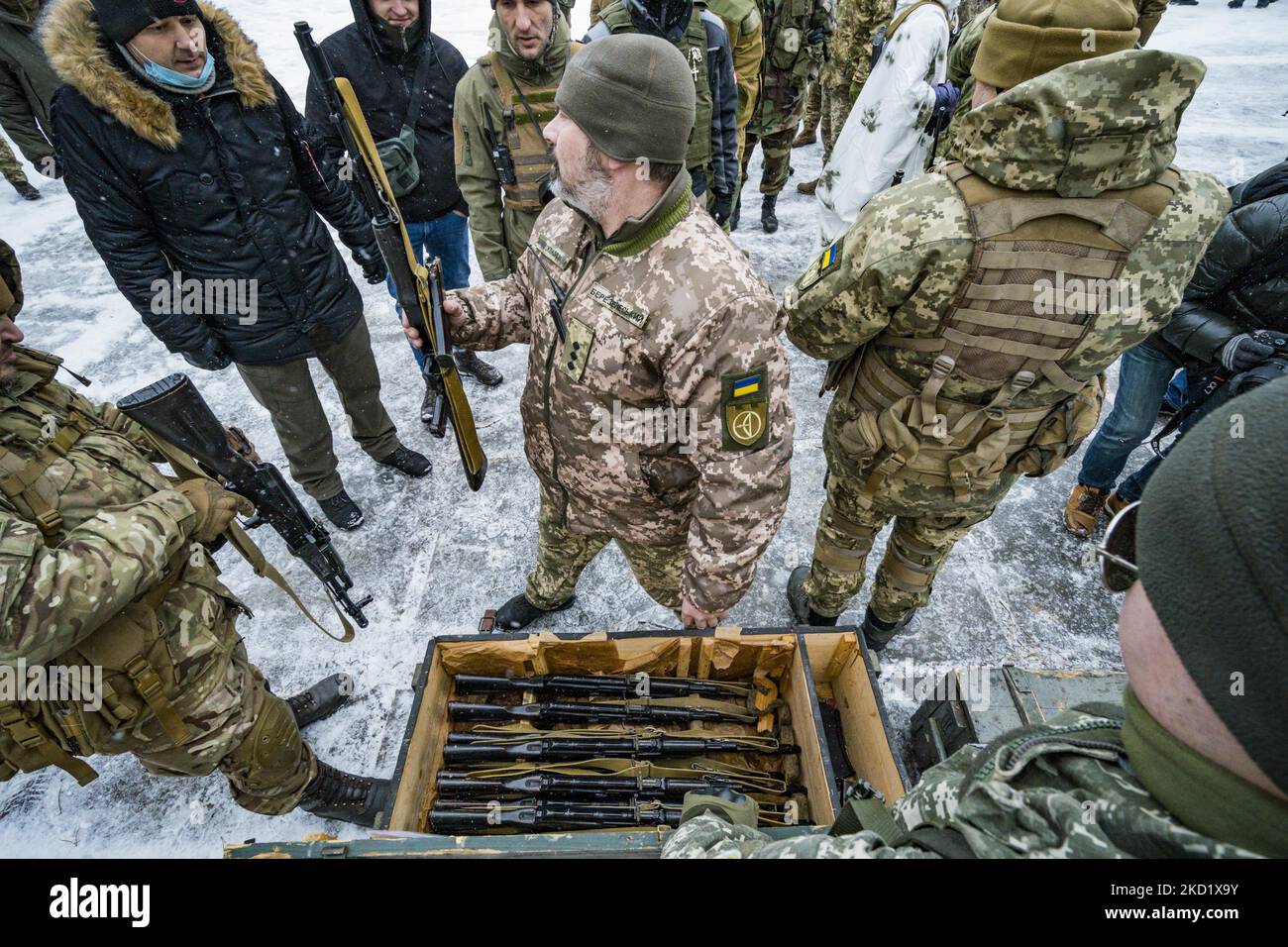 112th territorial defense brigade hi-res stock photography and images ...