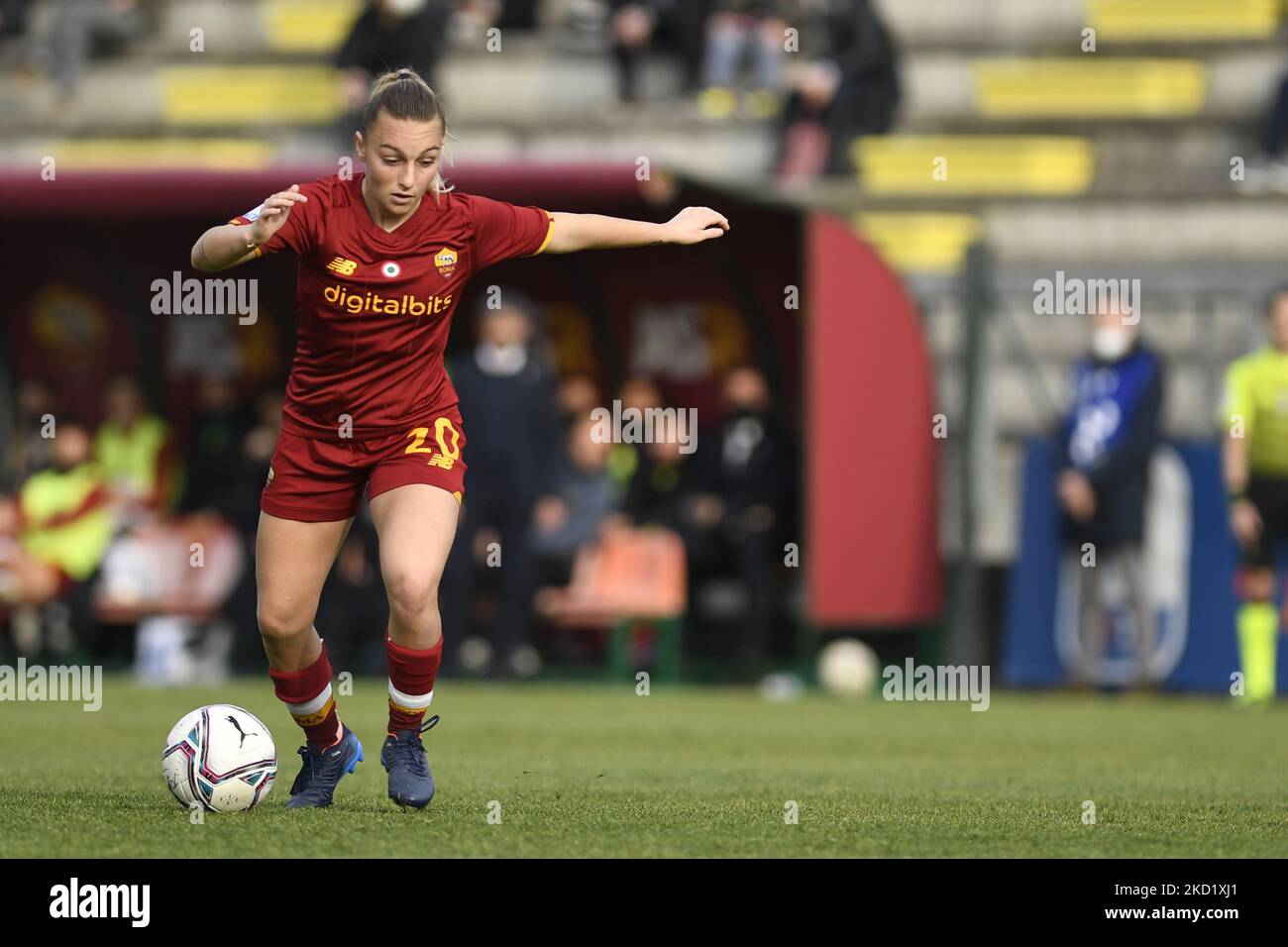 Giada Greggi of AS Roma during the Serie A match between Roma Calcio ...