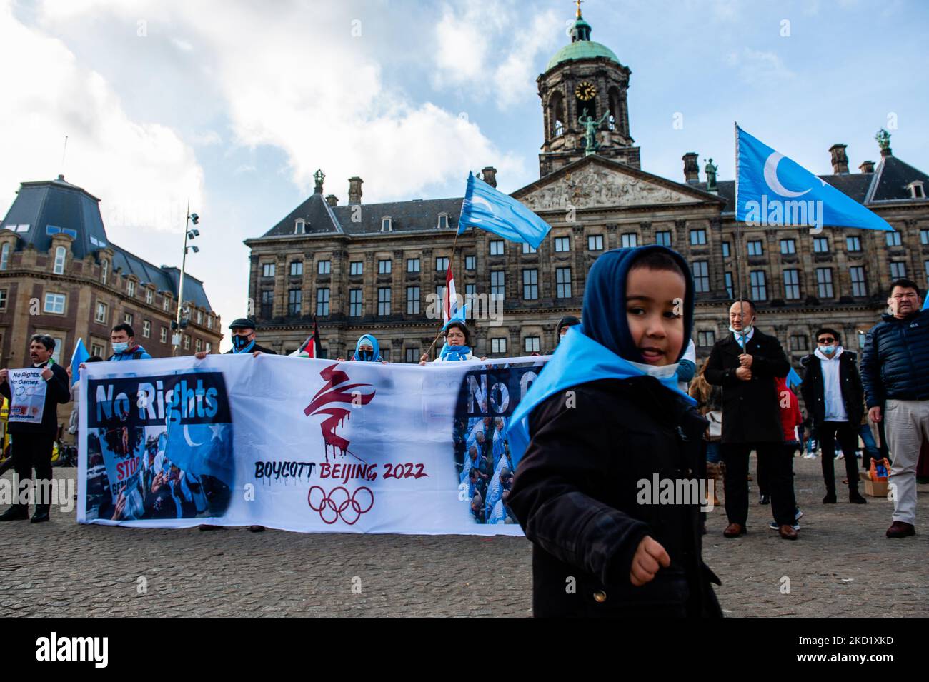 The Uyghur community in The Netherlands keeps demonstrating against the ...