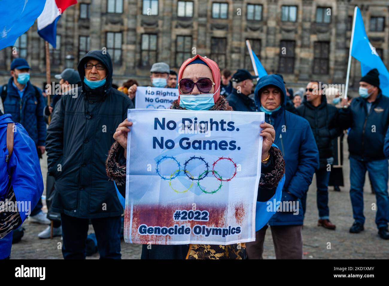 The Uyghur community in The Netherlands keeps demonstrating against the ...