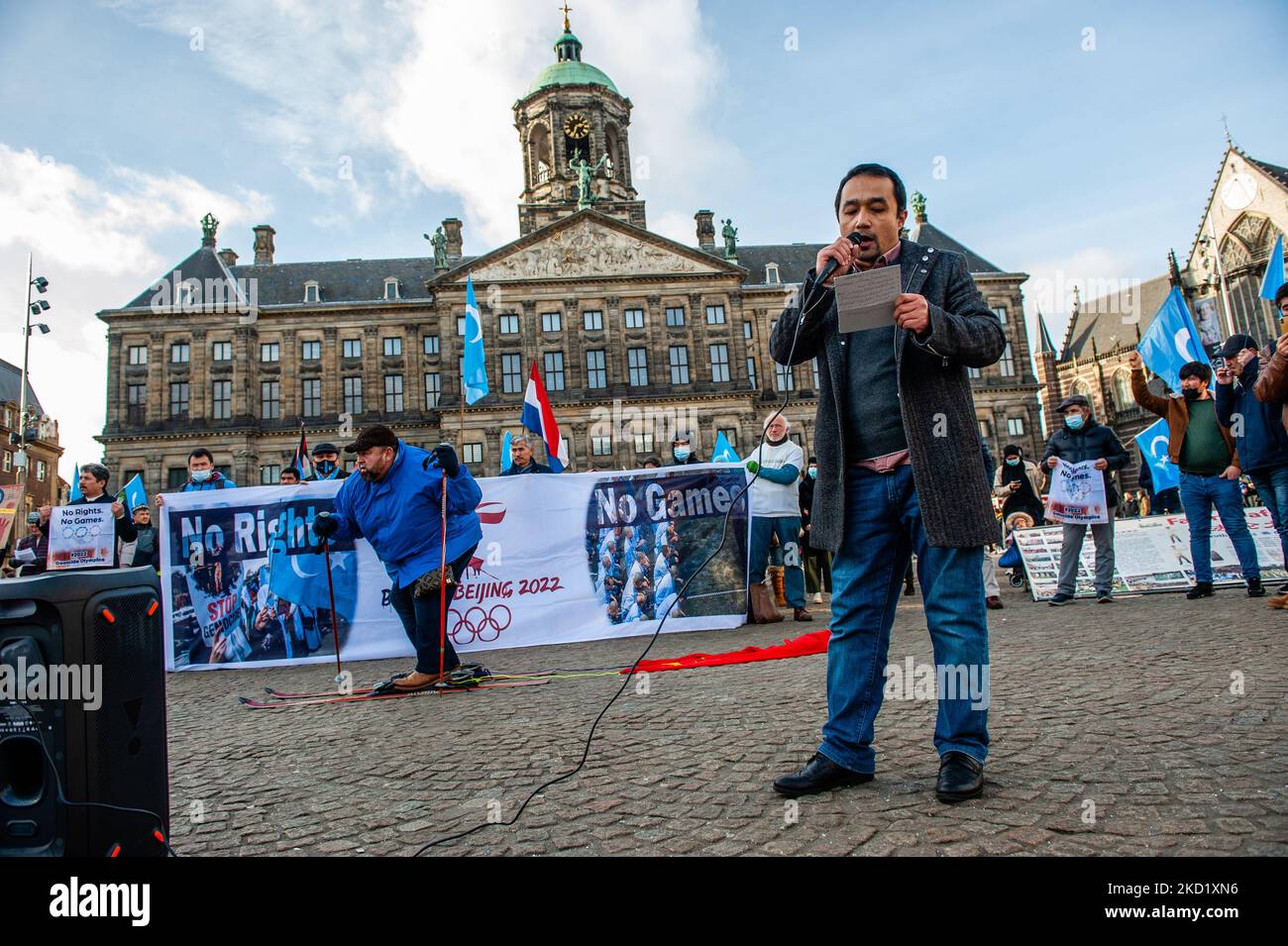 The Uyghur community in The Netherlands keeps demonstrating against the ...