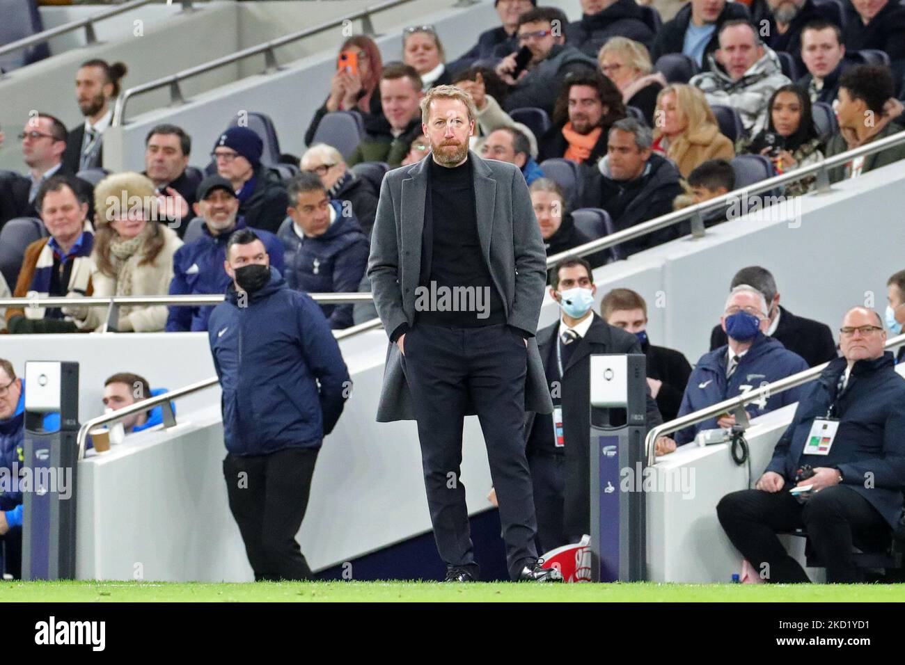 Brighton Manager Graham Potter during the FA Cup match between ...