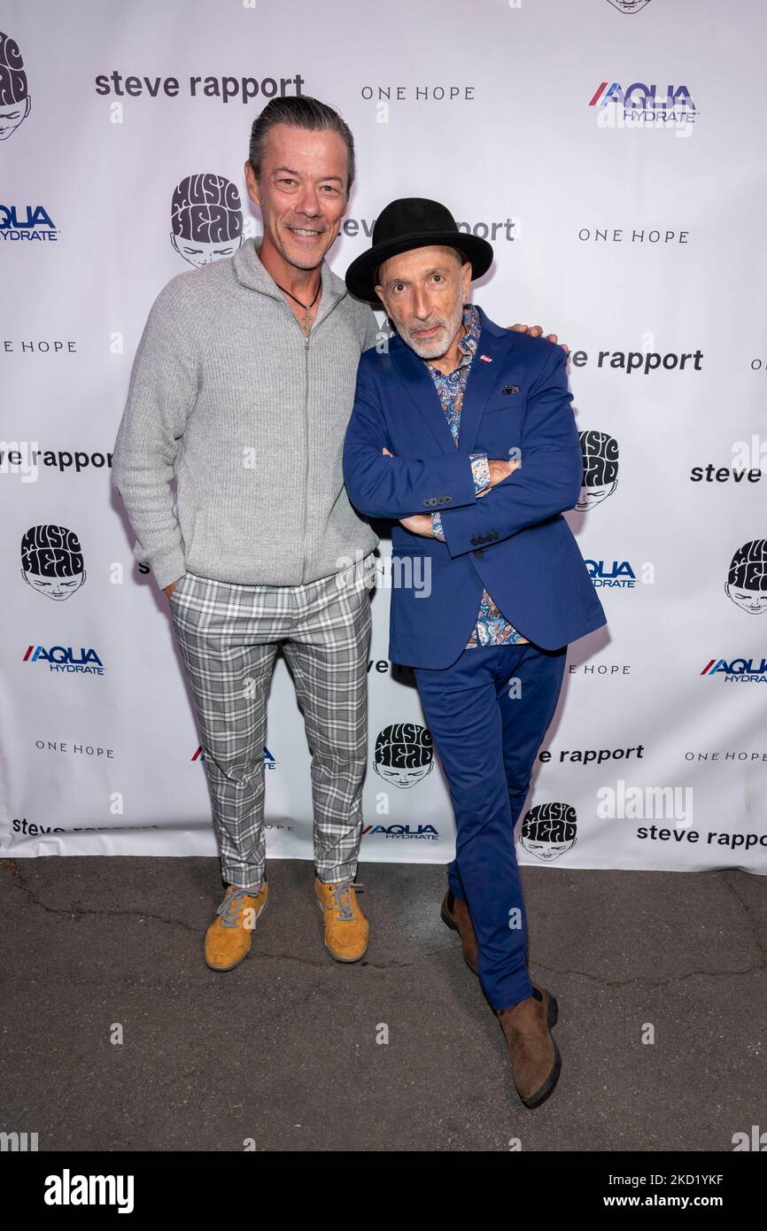 Hollywood, USA. 04th Nov, 2022. Massi Furlan, Steve Rapport attend Rock ...