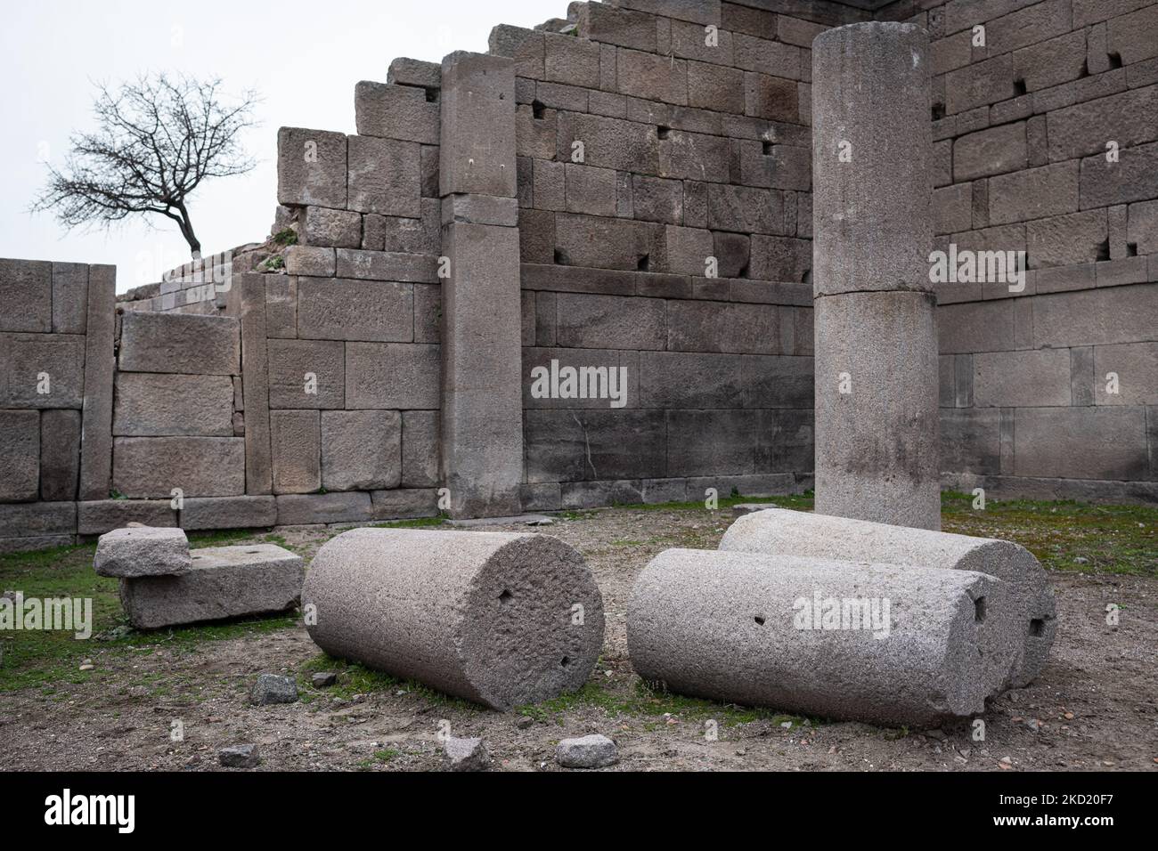 On 29 January, 2022, the clouds hung low over the historic ruins of ...