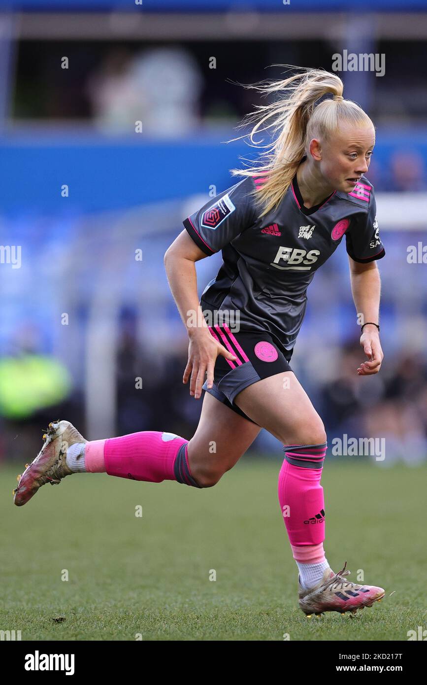 . Freya Gregory of Leicester City during the Barclays FA Women's Super ...