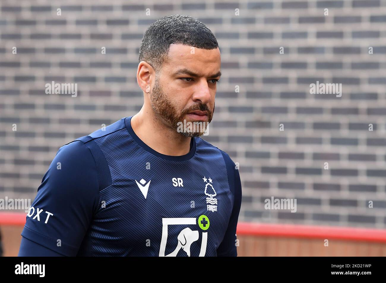 Steven Reid, Nottingham Forest assistant coach during the FA Cup match ...