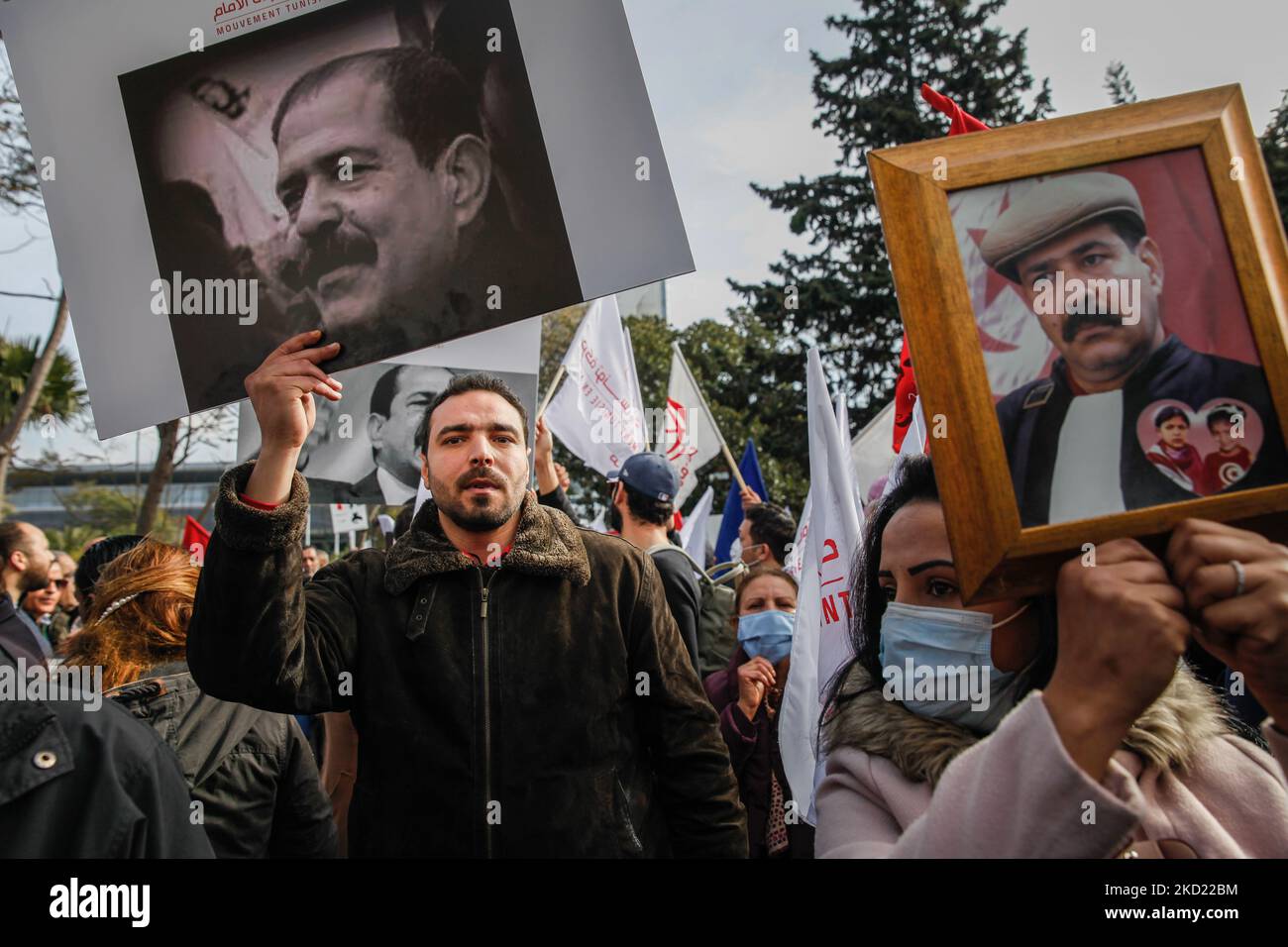 Chokri belaid assassination hi-res stock photography and images - Alamy