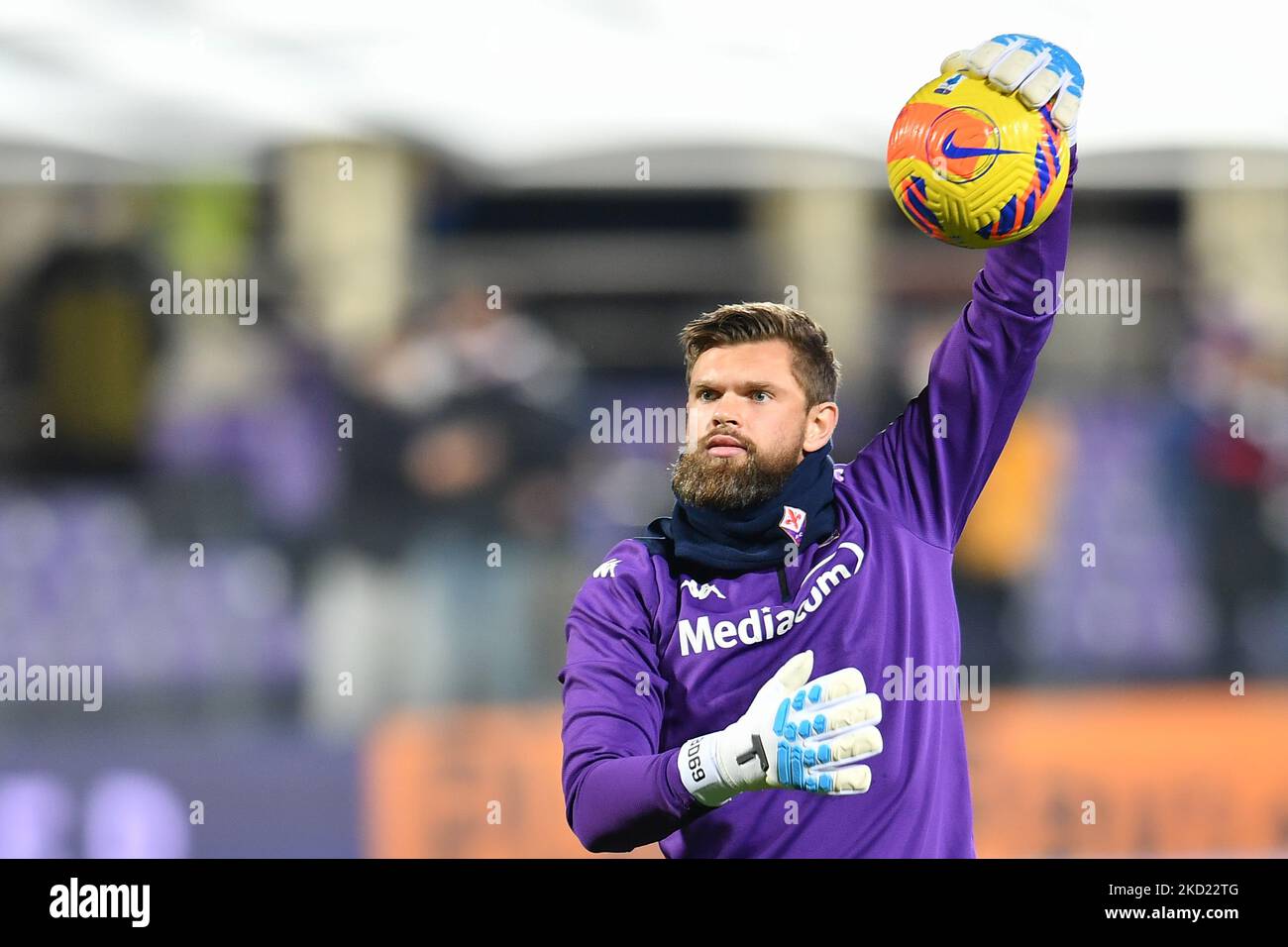 Bartlomiej Dragowski (Fiorentina) during the italian soccer Serie A ...