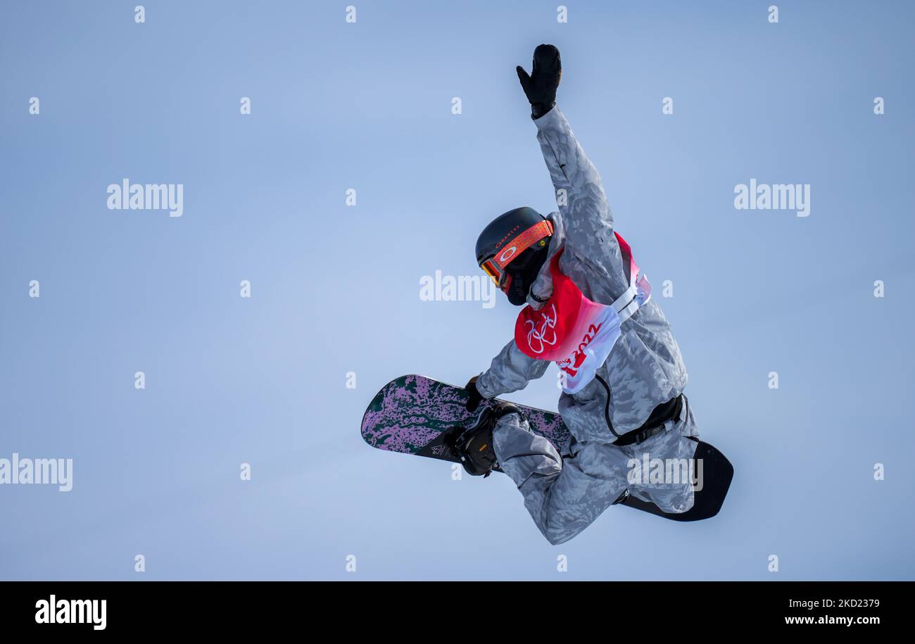 Staale Sandbech from Norway during snowboarding slope at the Beijing ...