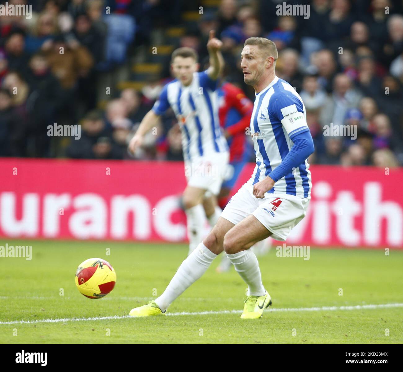 Gary Liddle of Hartlepool United during FA Cup Fourth Round between ...