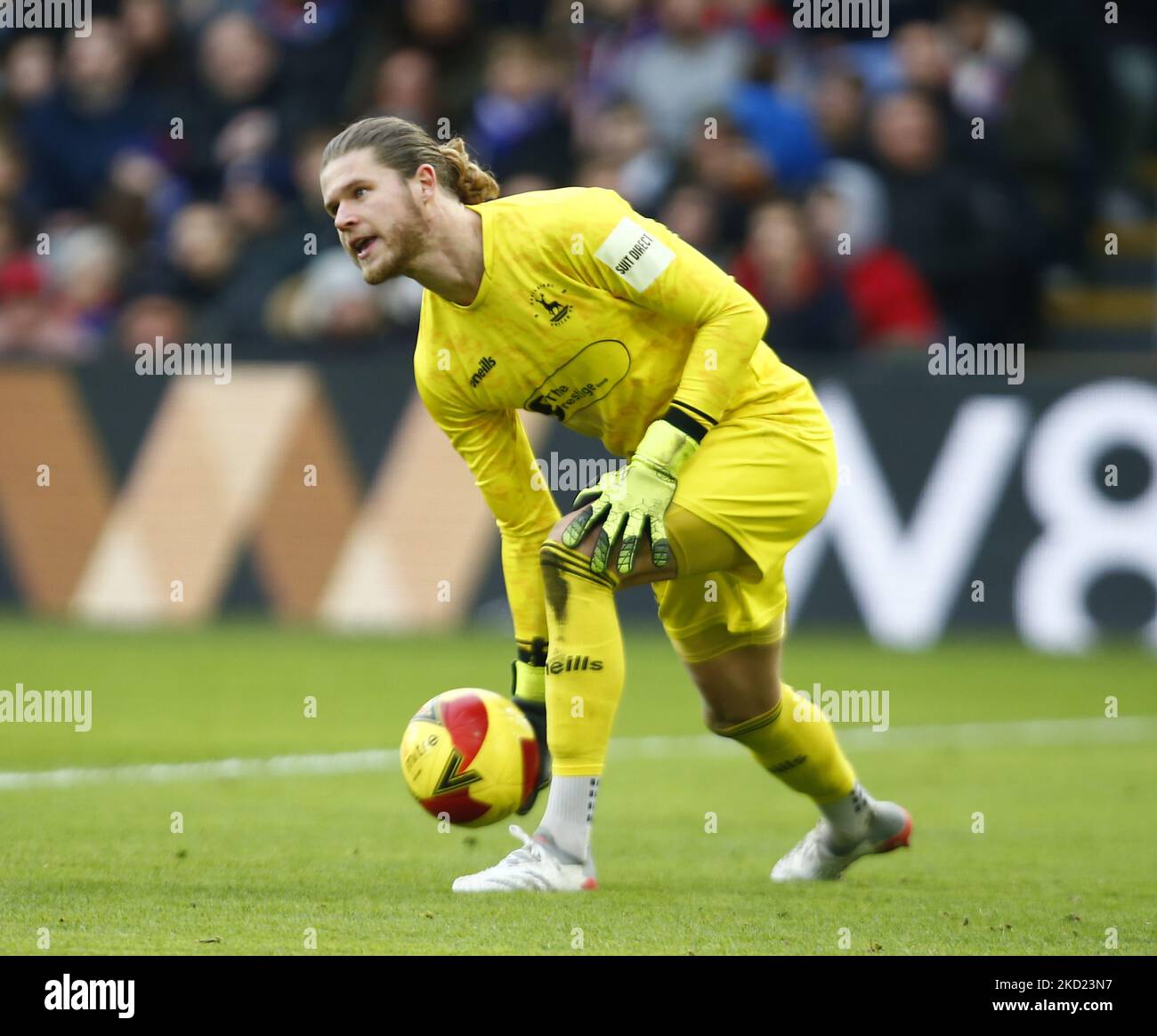 Ben Killip of Hartlepool United during FA Cup Fourth Round between ...