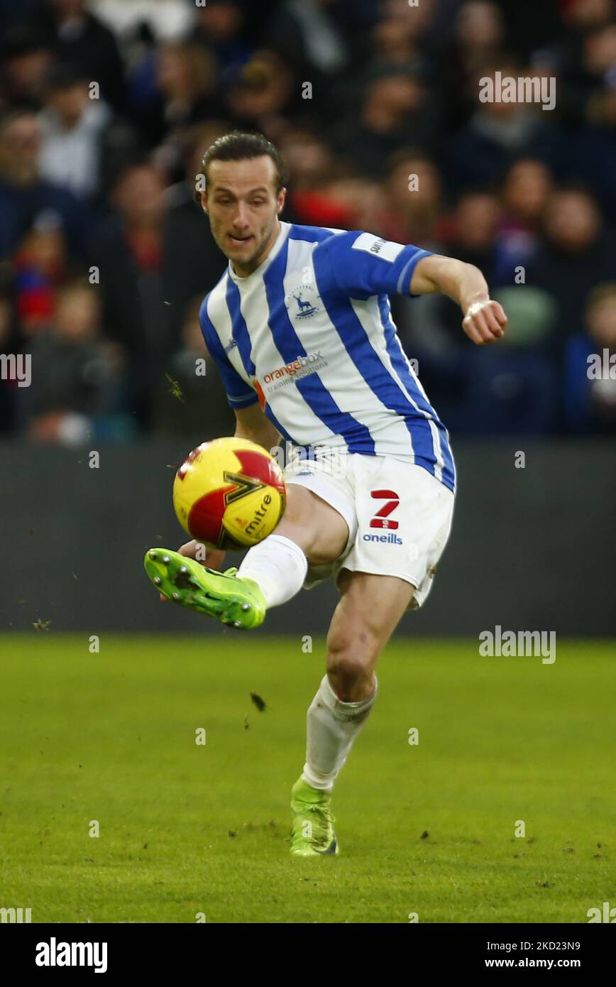 Jamie Sterry of Hartlepool United during FA Cup Fourth Round between ...