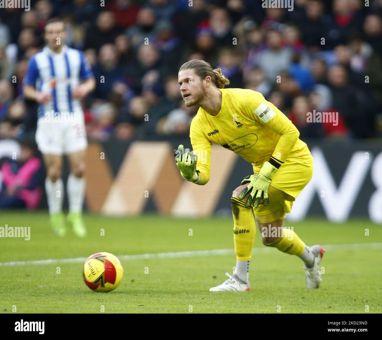 Ben Killip of Hartlepool United during FA Cup Fourth Round between ...