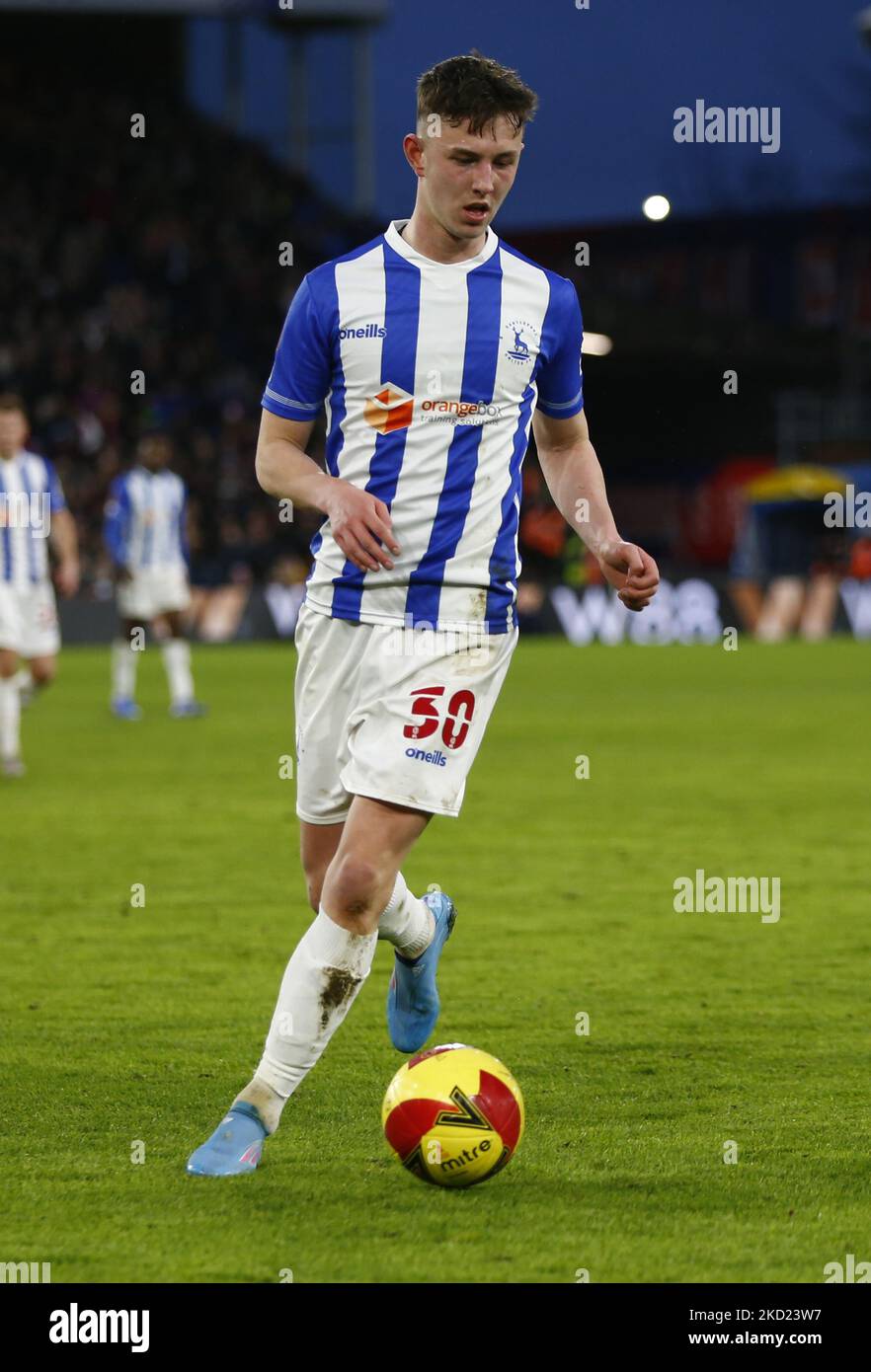 Joe White of Hartlepool United (on loan from Newcastle United) during ...