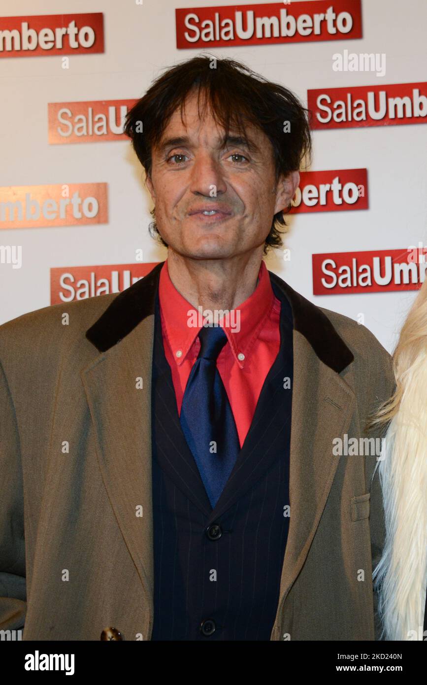 Giulio Base during the News First of the "Fiori D'Acciaio" theatrical ...