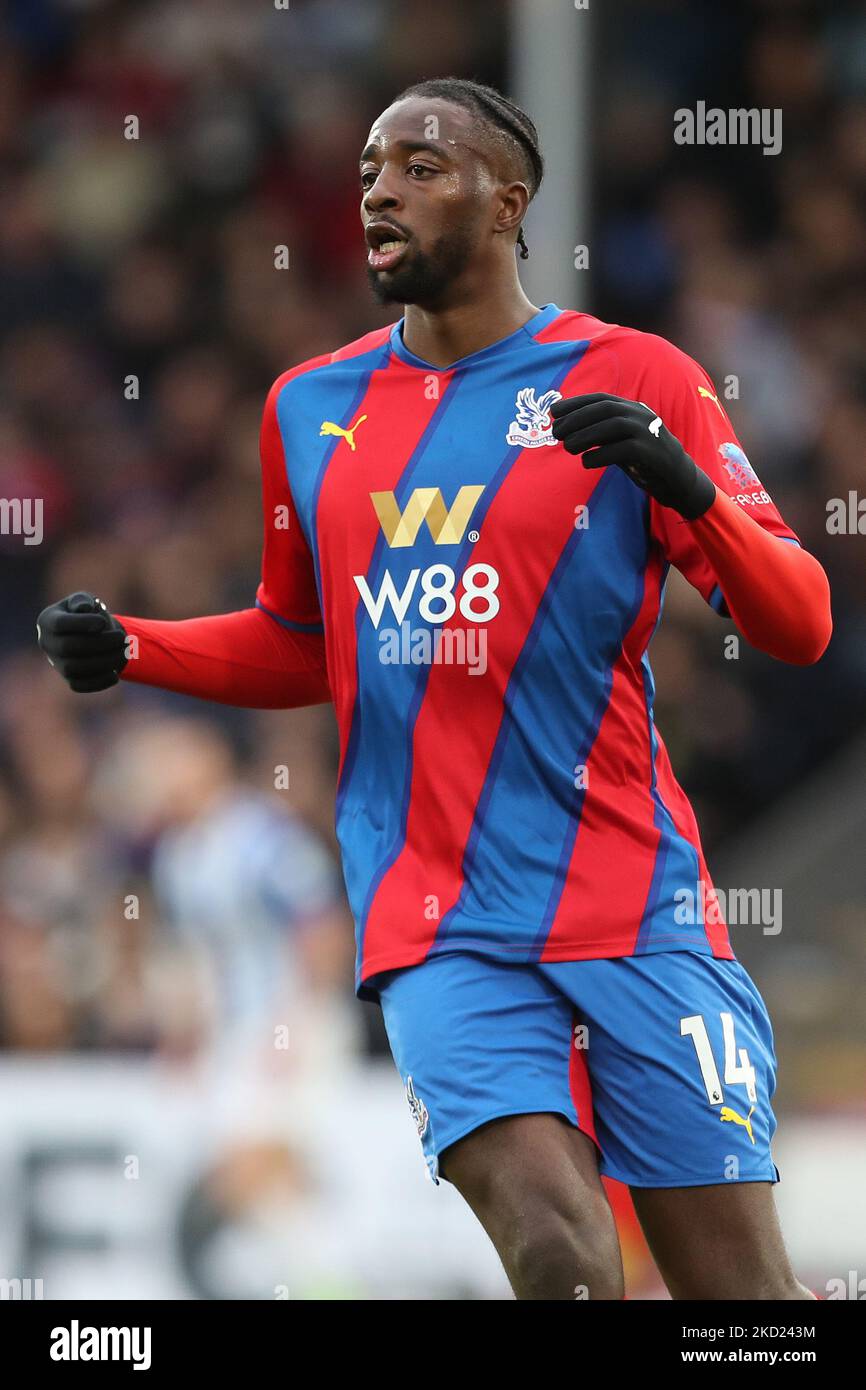 Jean-Philippe Mateta of Crystal Palace during the FA Cup match between ...