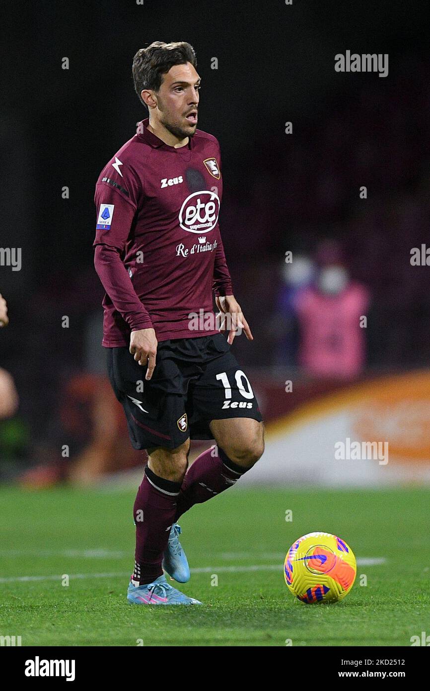 Simone Verdi of US Salernitana 1919 during the Serie A match between US ...