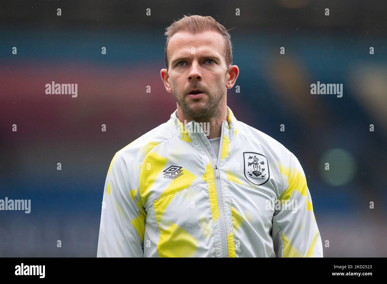 Jordan Rhodes #9 of Huddersfield Town during the Sky Bet Championship ...