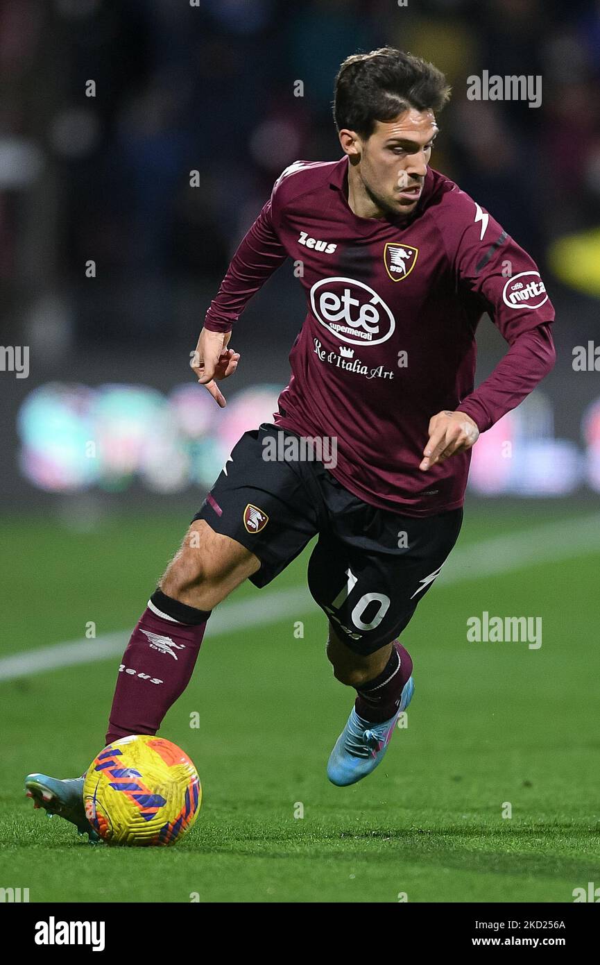 Simone Verdi of US Salernitana 1919 during the Serie A match between US ...