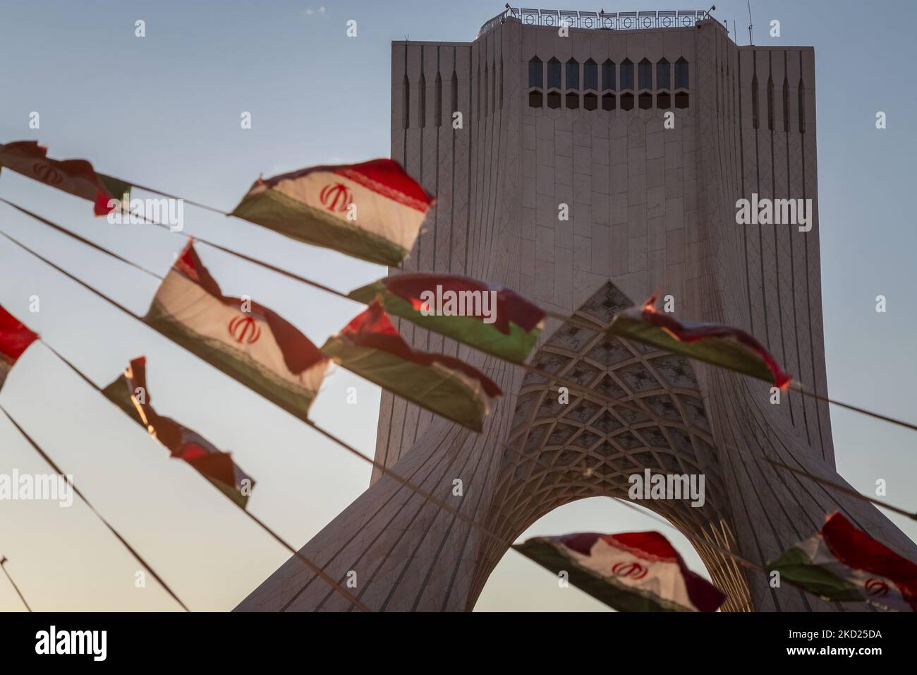 Azadi (Freedom) monument is seen in Azadi square in western Tehran ...