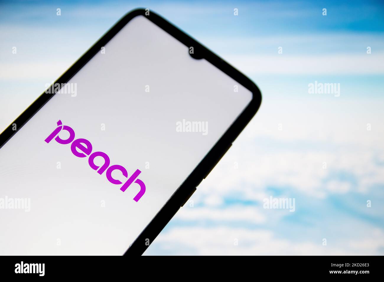 Peach aviation airlines logo hi-res stock photography and images - Alamy