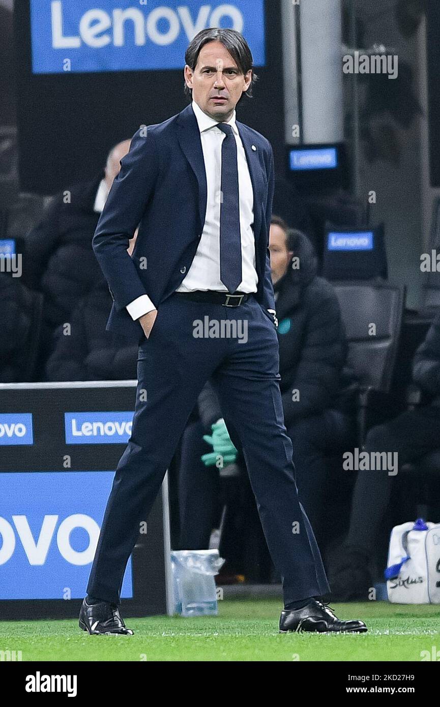 Simone inzaghi inter milan hi-res stock photography and images - Alamy