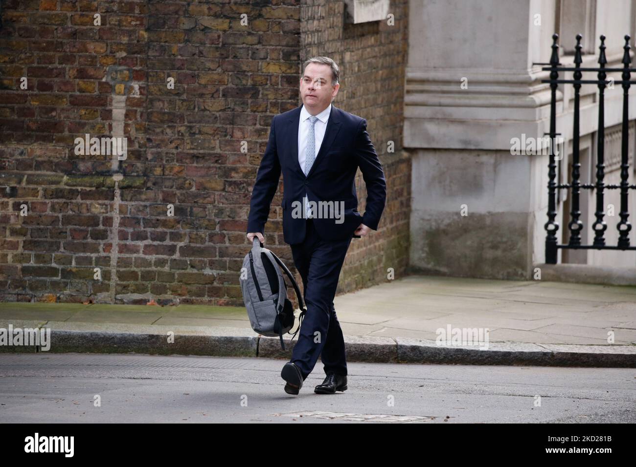 British cabinet Minister without Portfolio Nigel Adams, Conservative ...