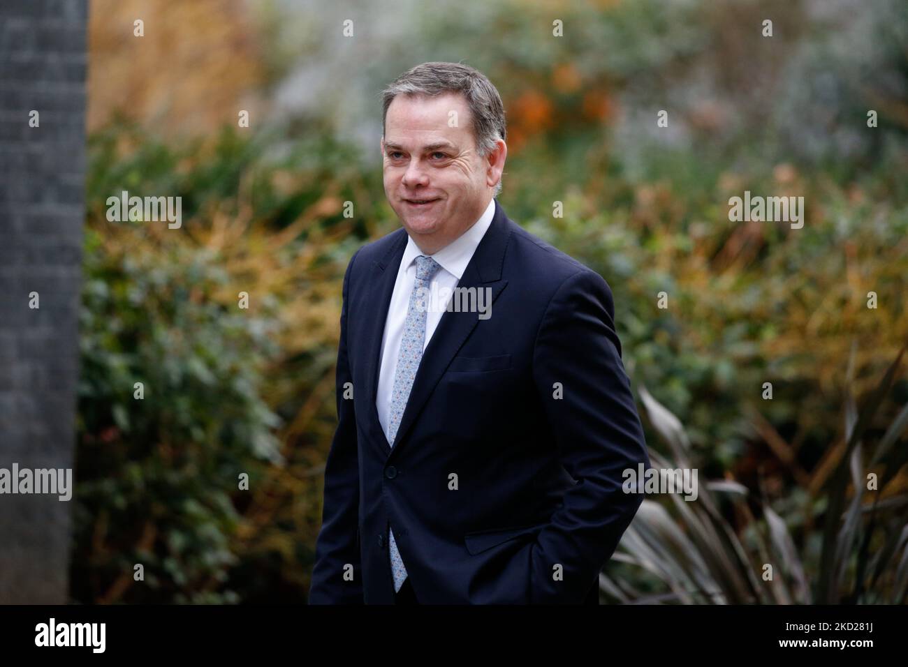 British cabinet Minister without Portfolio Nigel Adams, Conservative ...