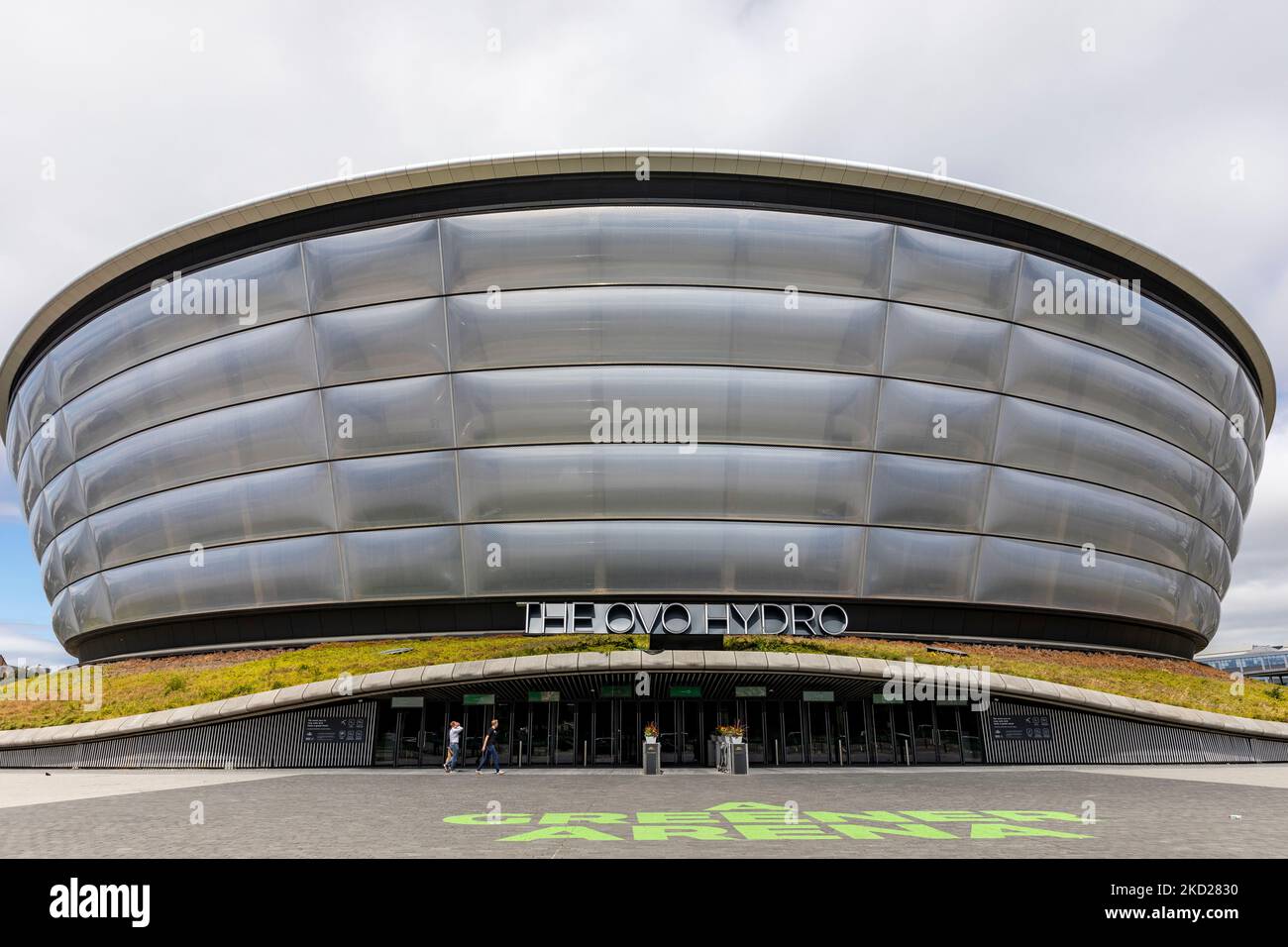 The Ovo Hydro scottish indoor arena in Glasgow on the scottish event ...