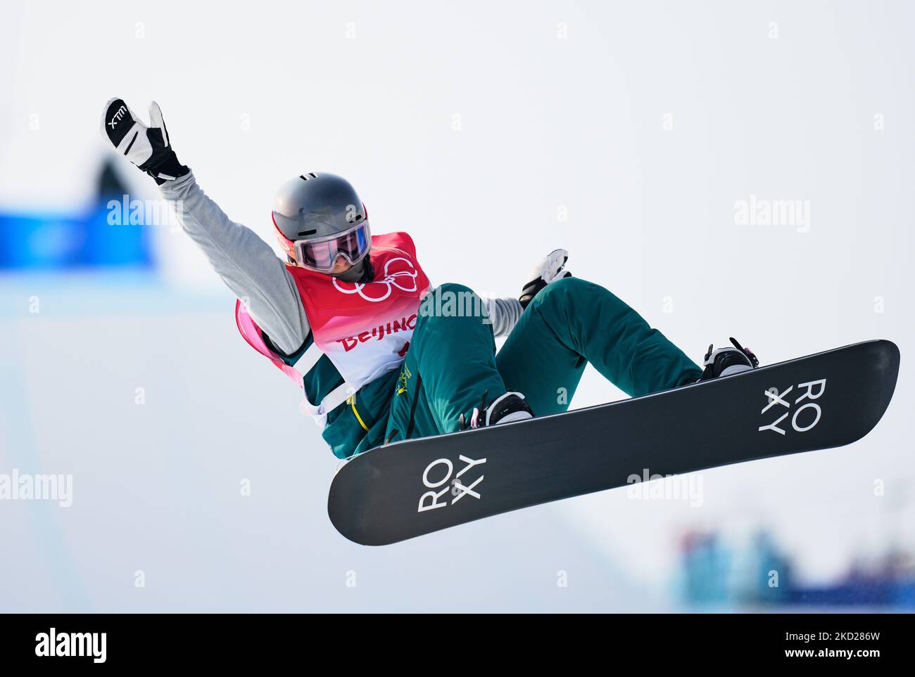 Emily Arthur from Australia during Snowboard - Half Pipe at the Beijing ...