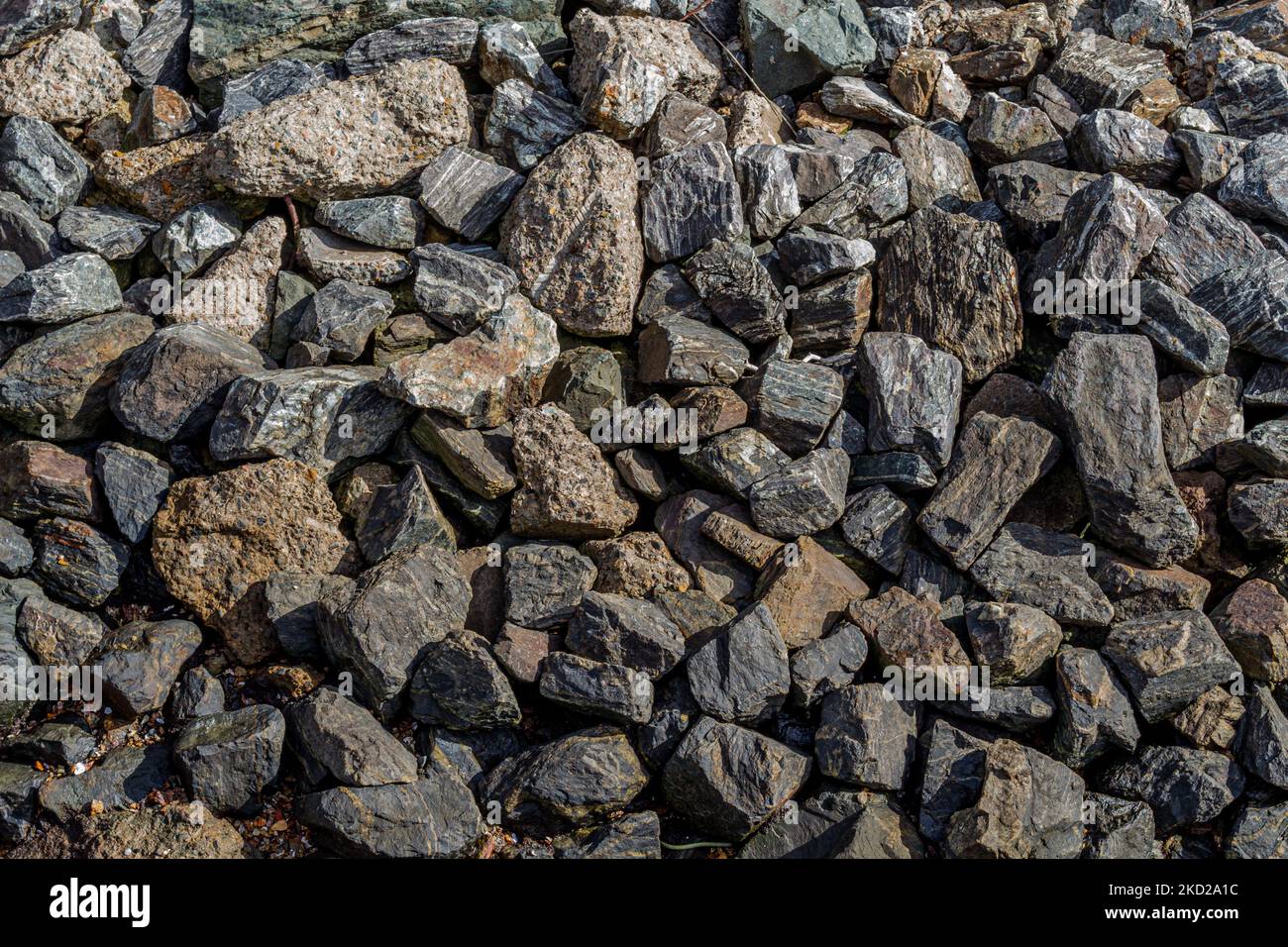 Top Down shot of Large Rocks Texture Stock Photo - Alamy