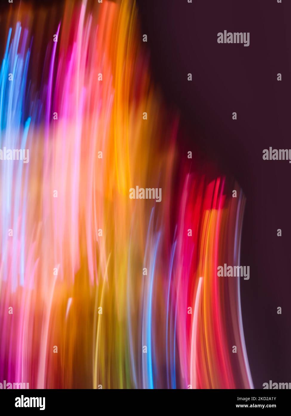 Reflect vibrant leaks effect. Rainbow lens optical flare on colorful ...