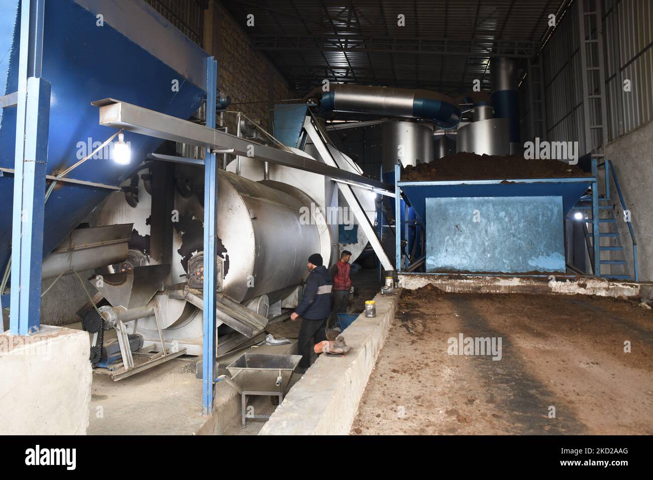 A factory for the manufacture of laurel soap in Afrin in the ...