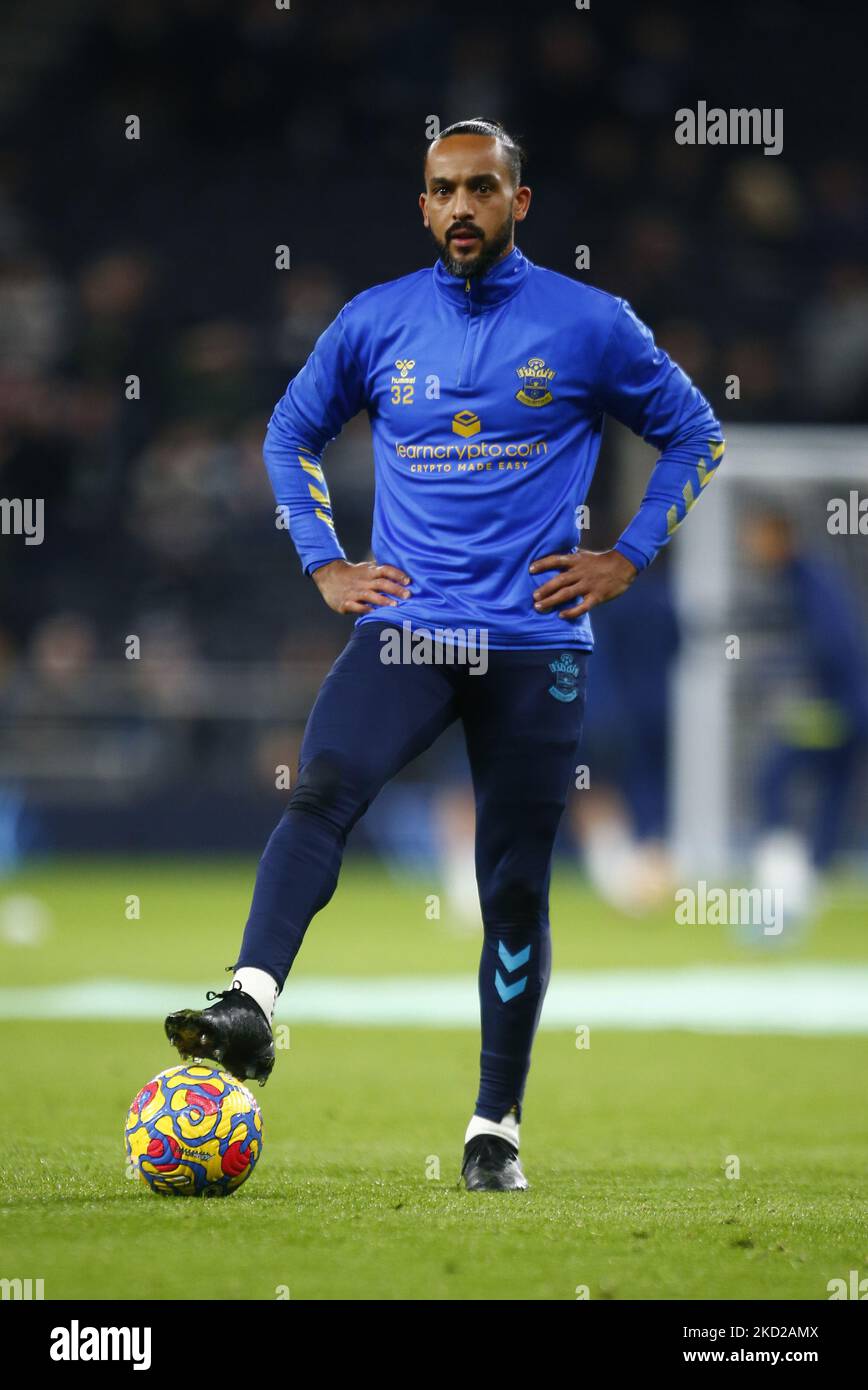 London, England - FEBRUARY 09:Southampton's Theo Walcott during the pre ...