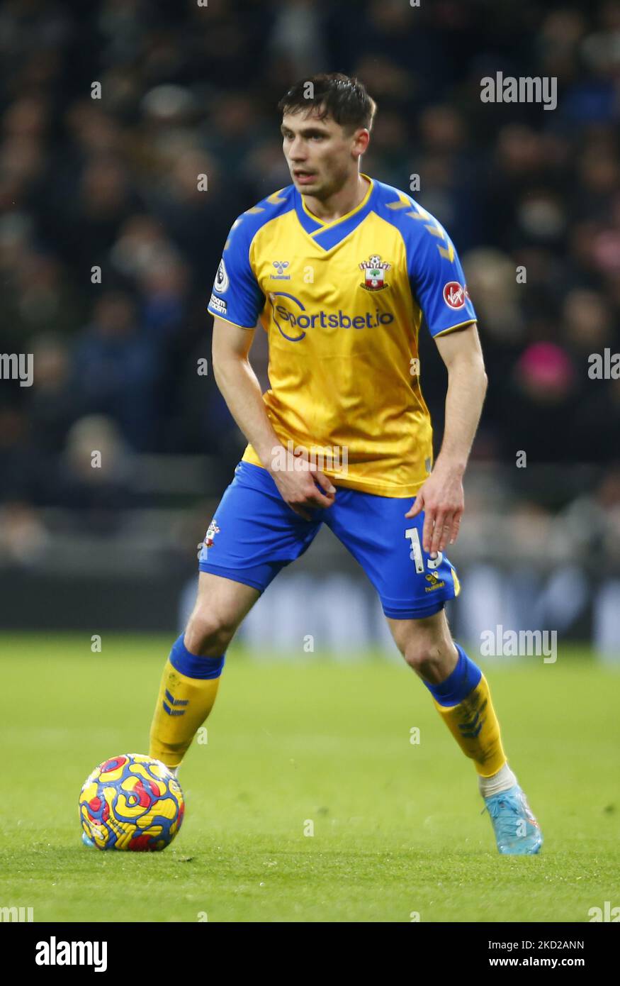 Southampton's Romain Perraud during Premier League between Tottenham ...